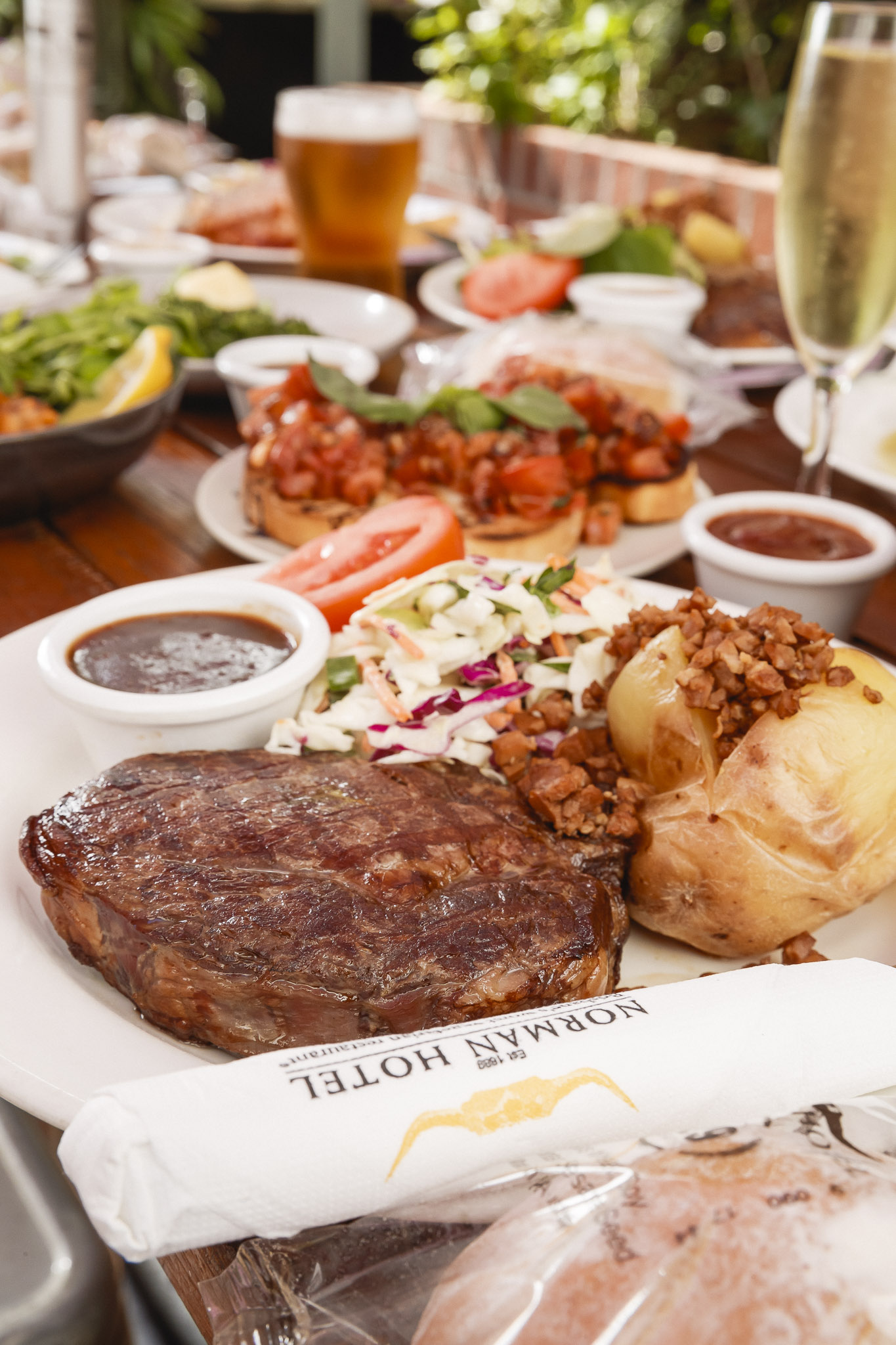 Norman Hotel Restaurant Menu